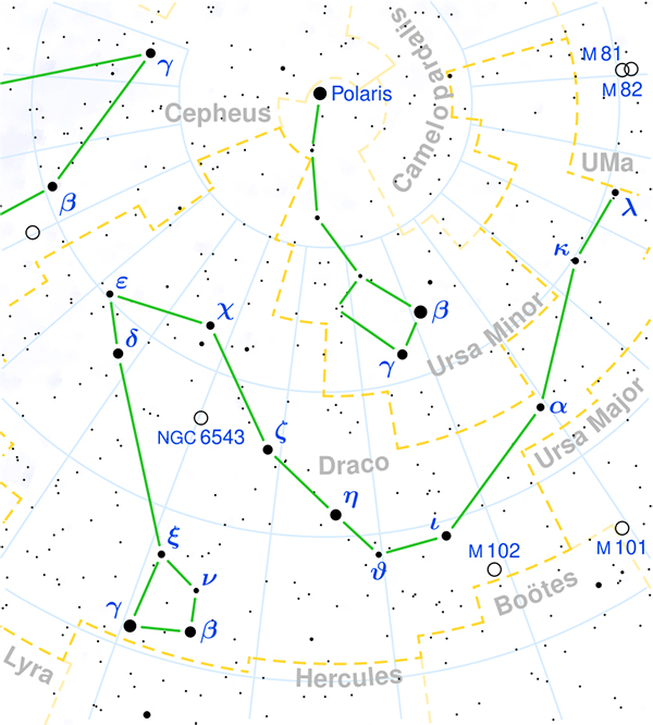 Draco Constellation. Mythology - Crystalinks