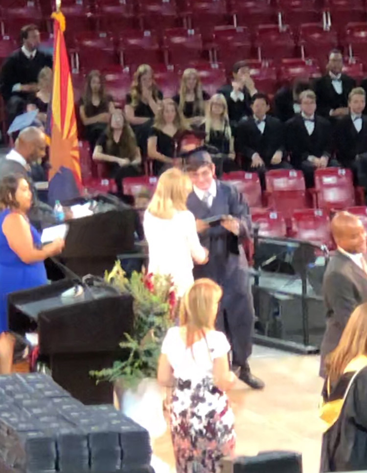 Graduation Day from Perry High School