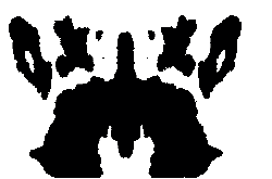 Metaphysically speaking - reading a Rorschach symbol is much like ...